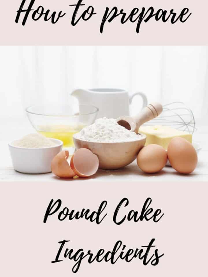 How to make a moist Pound Cake - Whip it like Butter