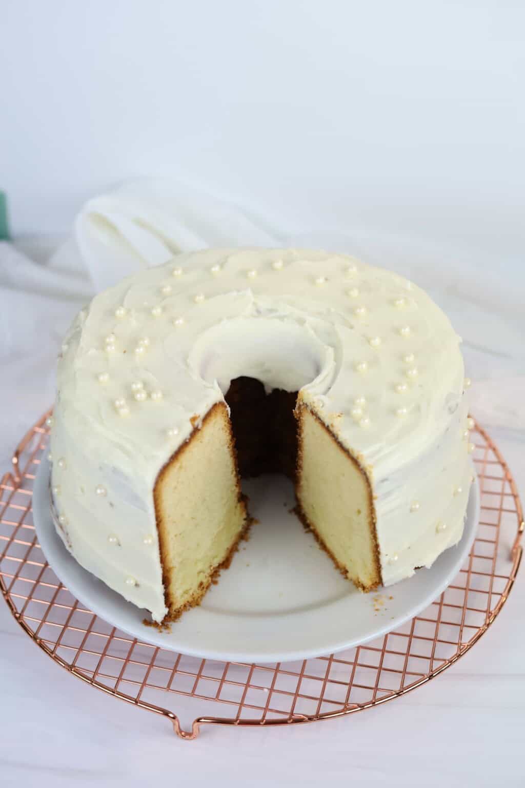 Mile High Cream Cheese Pound Cake - {How to Video} Whip it like Butter