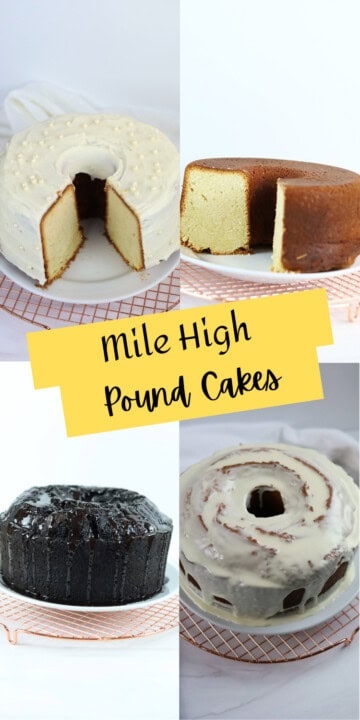 Mile High Pound Cakes - Whip it like Butter