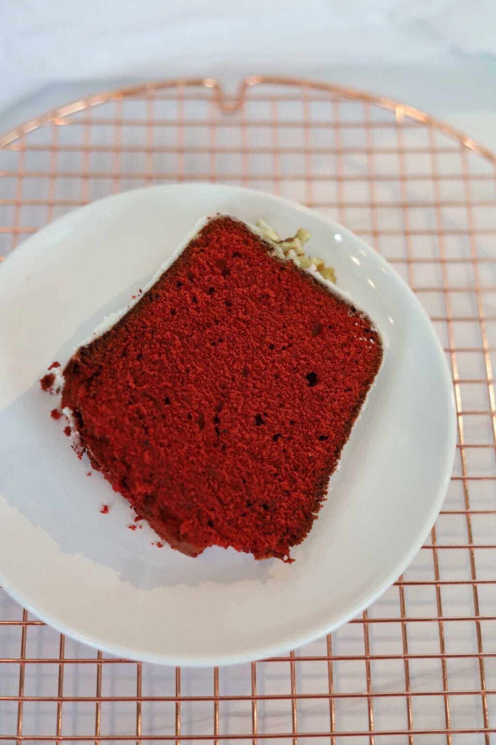 Mile High Red Velvet Pound Cake - Whip it like Butter