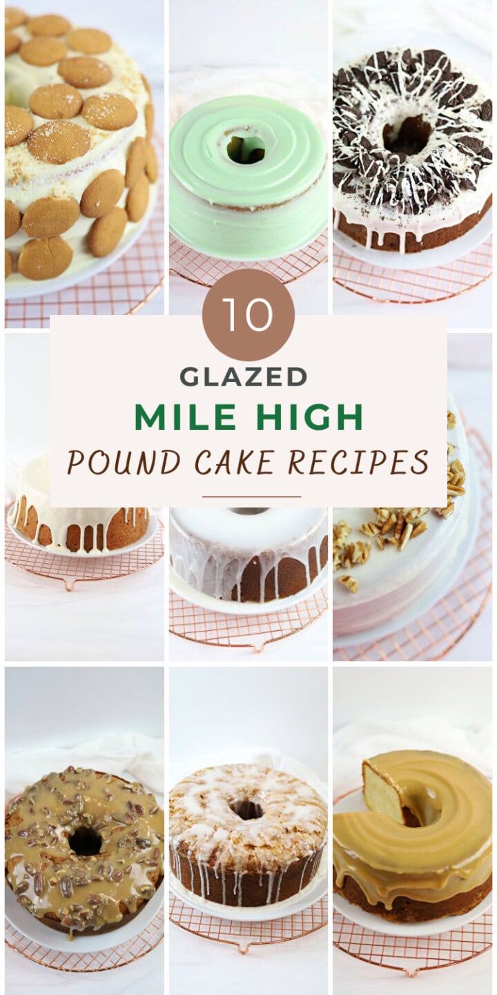 Glazed Mile High Pound Cake recipes - Whip it like Butter