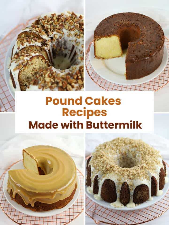 Pound Cakes made with Buttermilk - Whip it like Butter